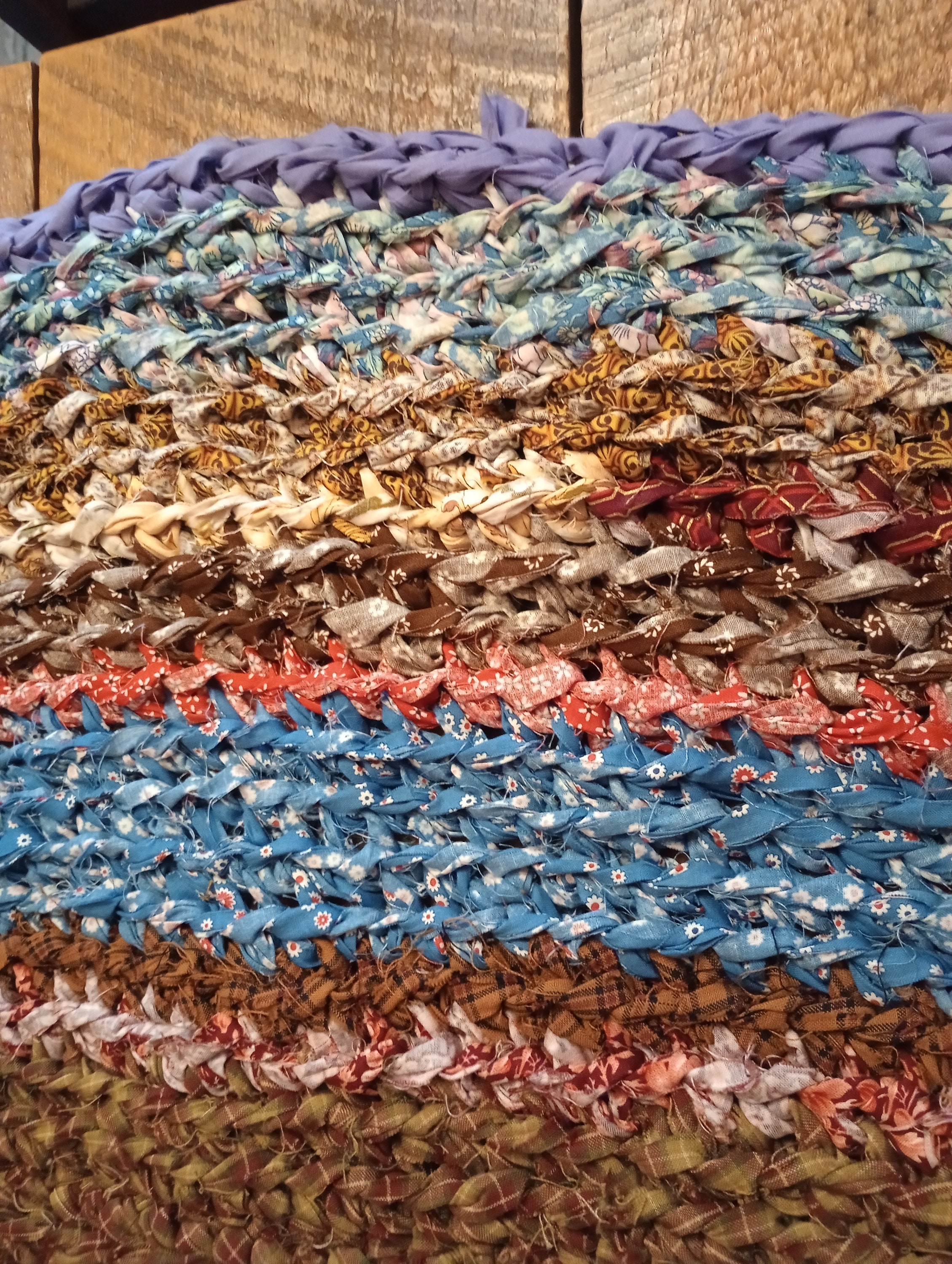 Handmade Farmhouse Rag Rug - Etsy