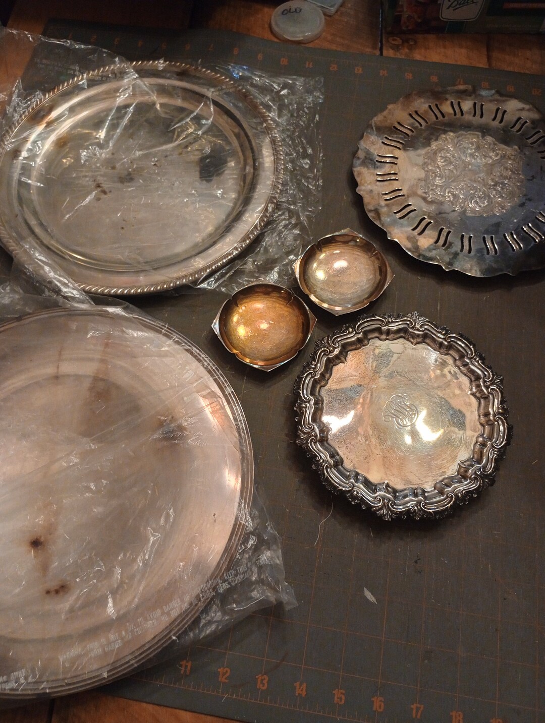 Bundle Of4 Trays and 2 Butter Pat Dishes - Etsy