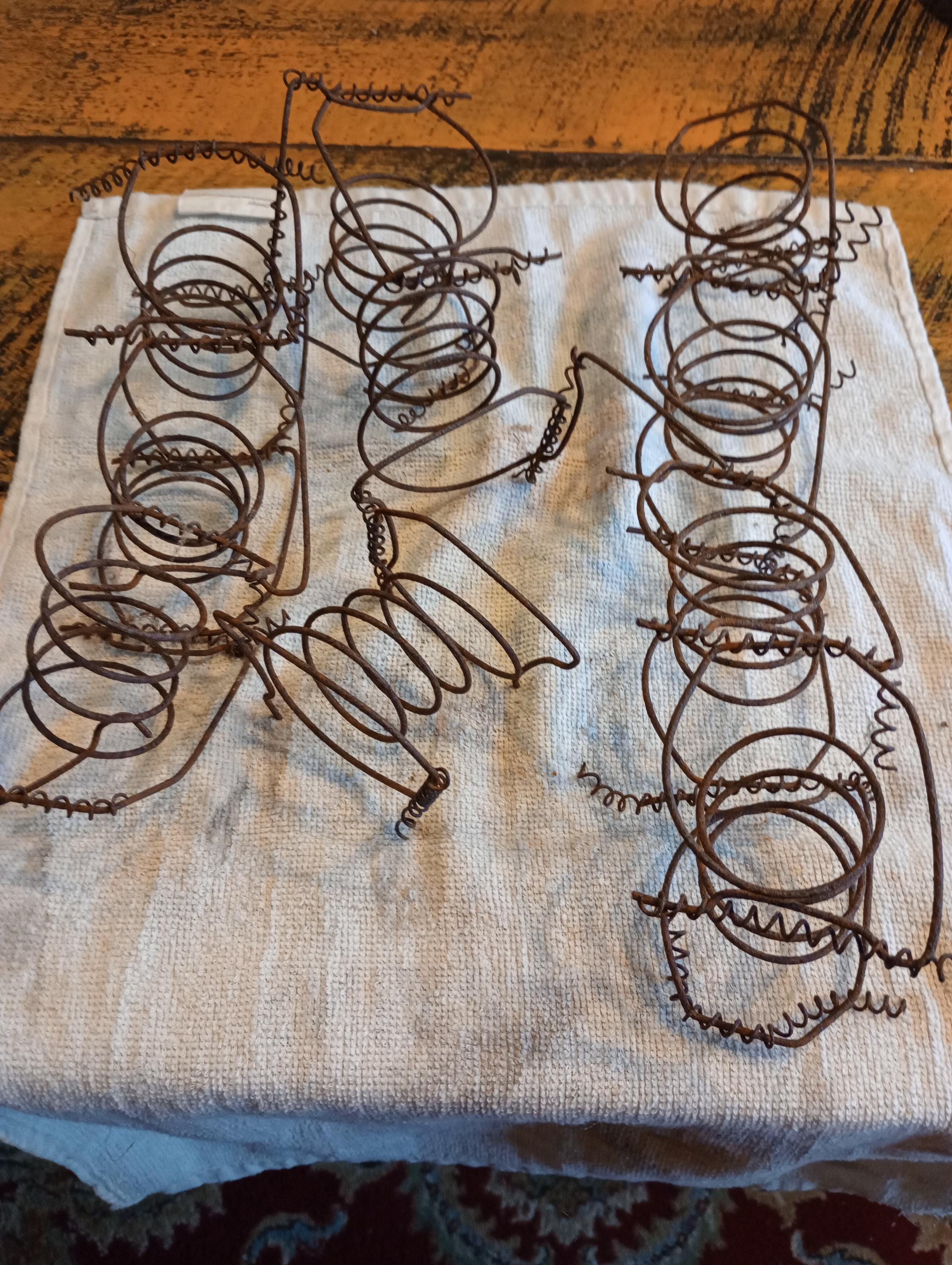 Box Full Old Rusty Bed Springs - Etsy