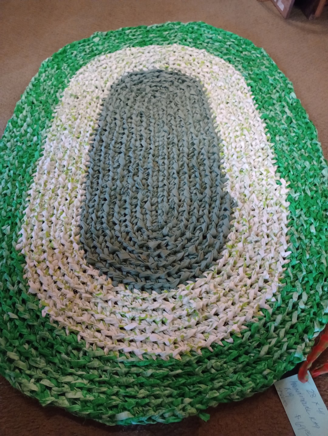 Handmade Farmhouse Rag Rug - Etsy