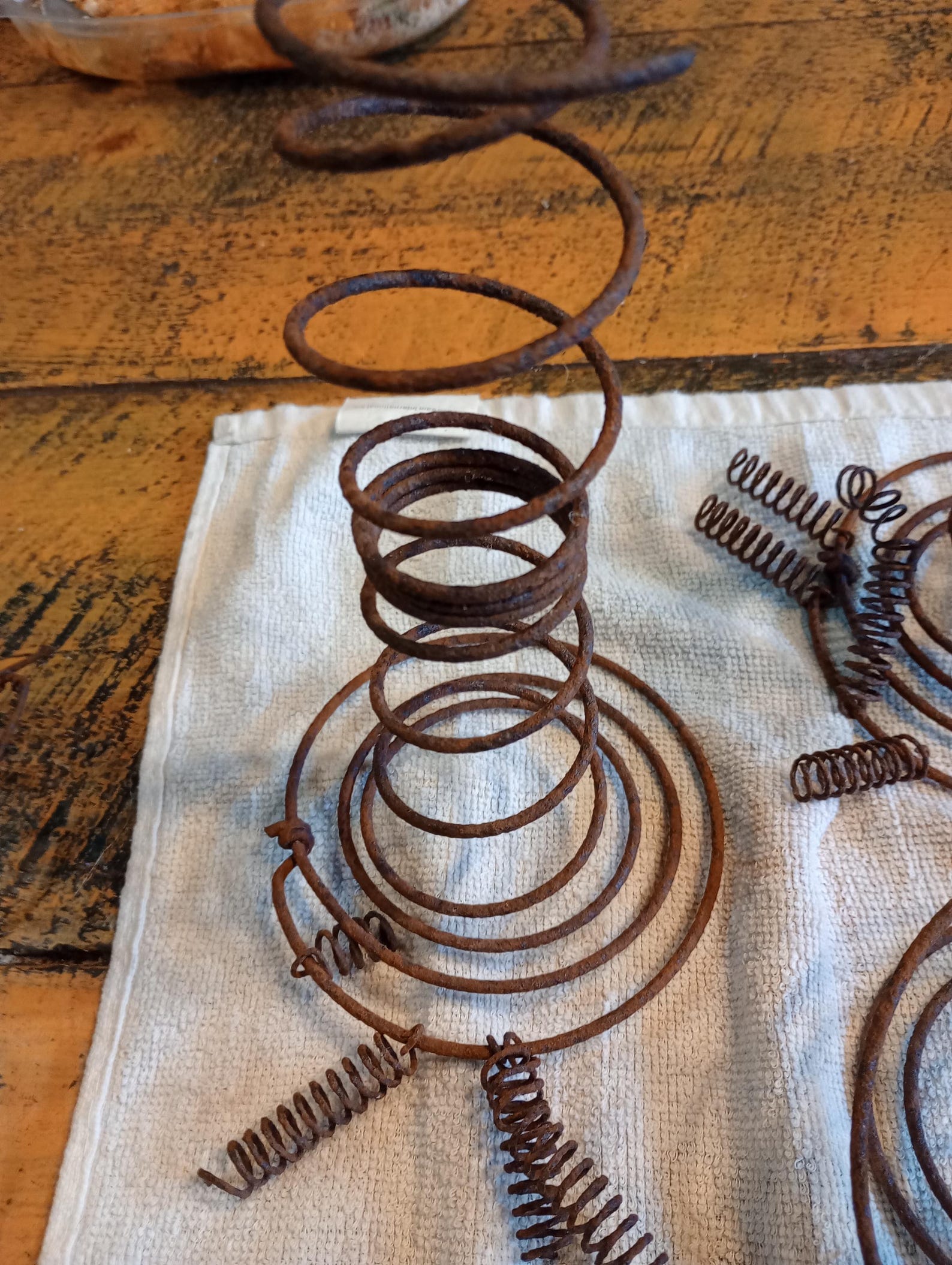 Box Full Old Rusty Bed Springs - Etsy