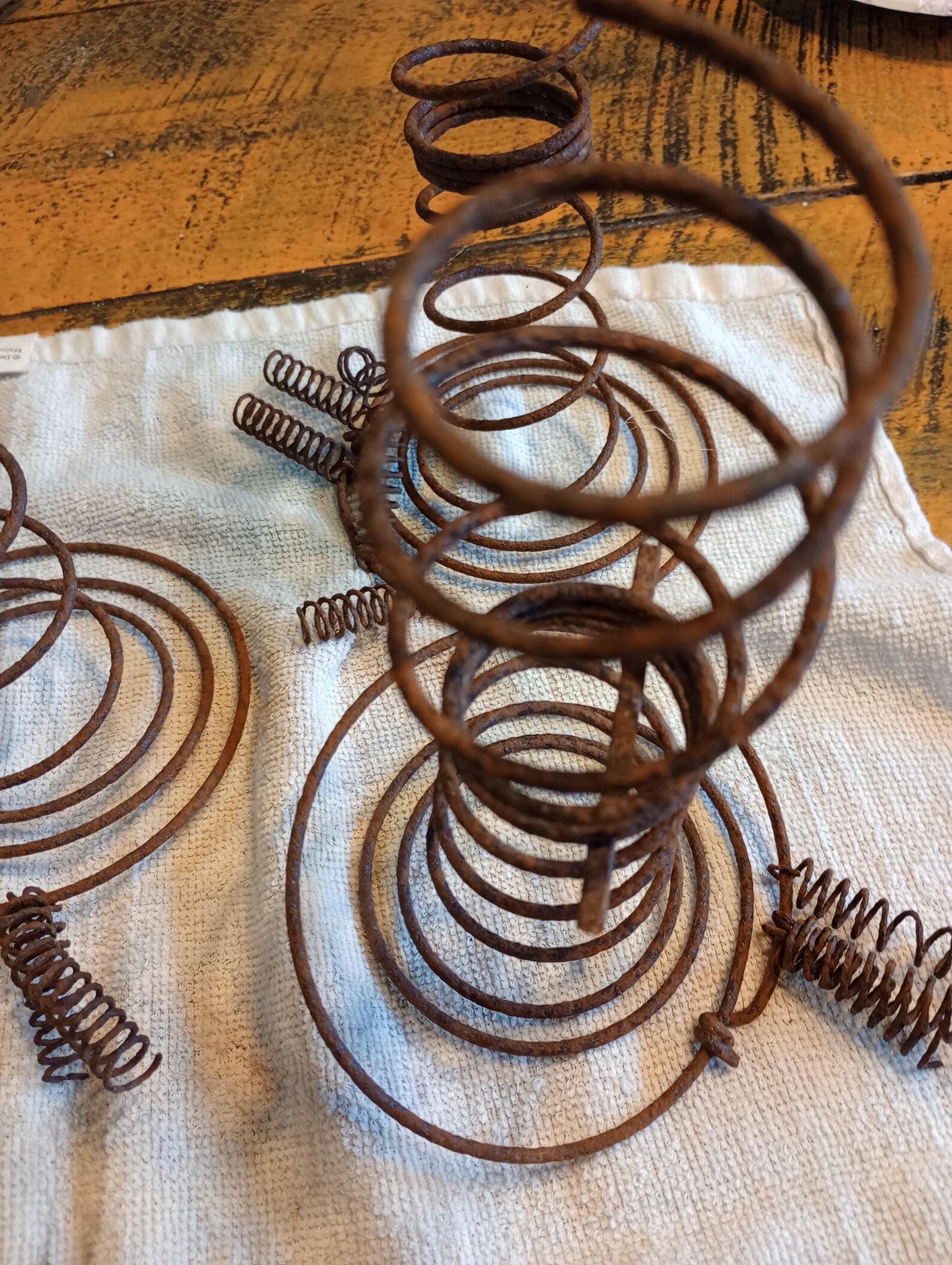 Box Full Old Rusty Bed Springs - Etsy
