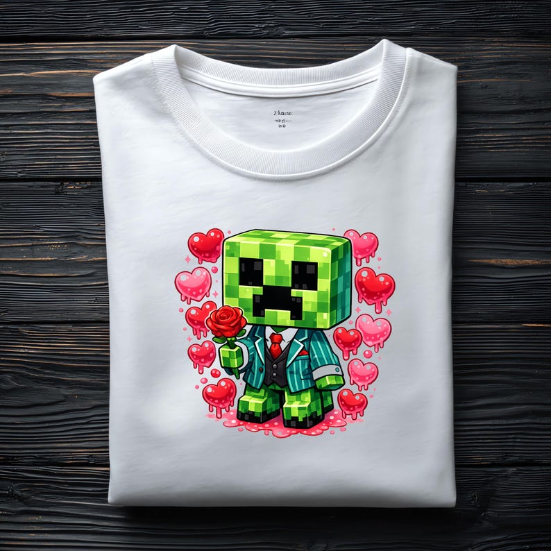 Imágenes PNG de San Valentín de Minecraft, imágenes prediseñadas de San ...