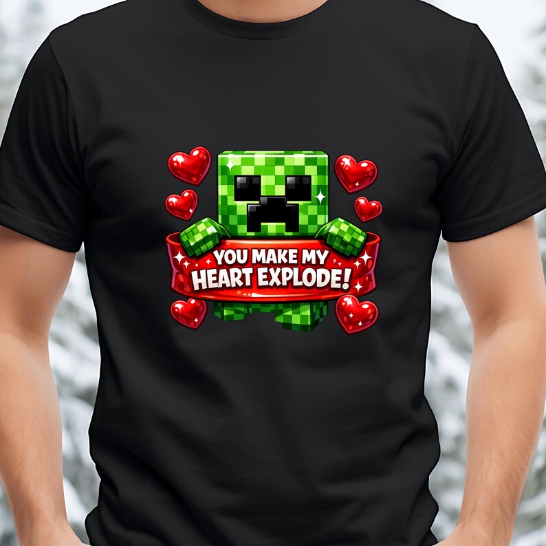 Imágenes PNG de San Valentín de Minecraft, imágenes prediseñadas de San ...