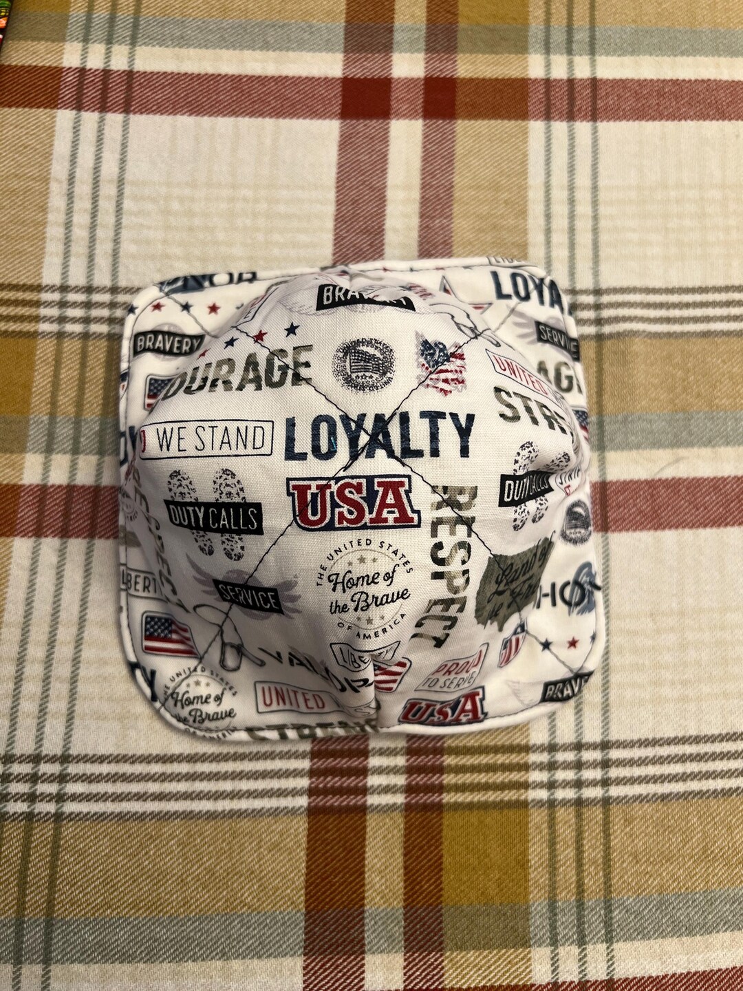 Bowl Cozy, Stars & Stripes, Teacher's Gift, Patriotic, Soup, Military ...