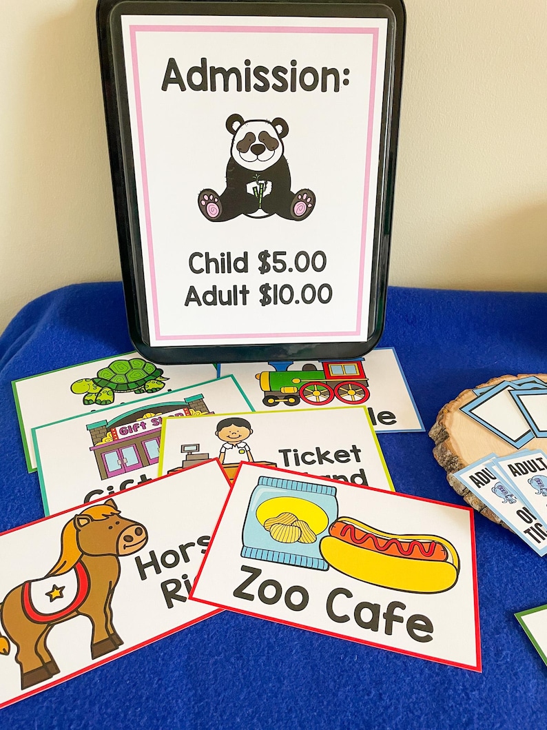 Zoo Pretend Play Printable for Preschool & Kindergarten | Dramatic ...