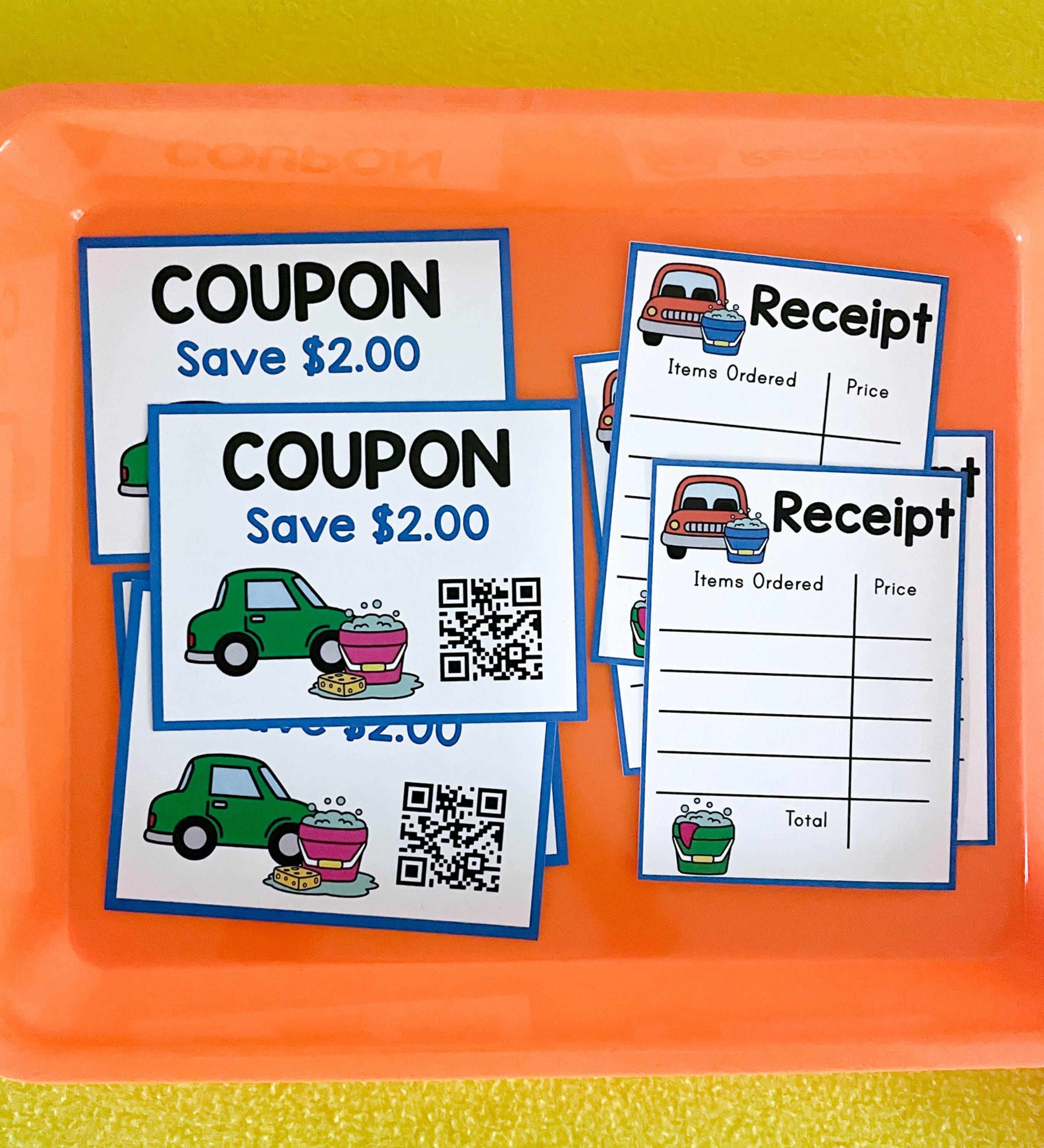 Car Wash Pretend Play Printable Pack: Dramatic Play for Preschool (PDF ...