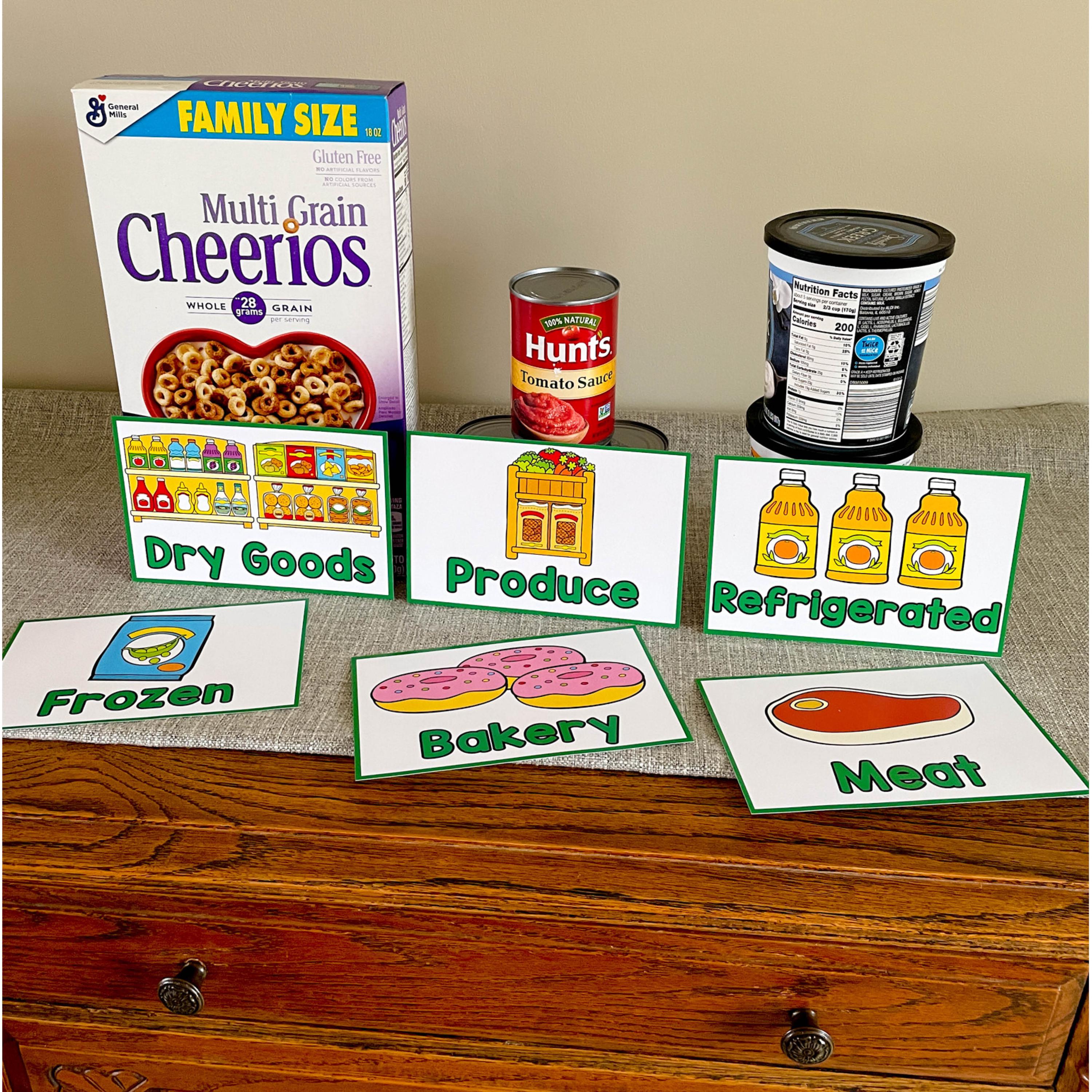 Grocery Store Pretend Dramatic Play Printables: 14-page Preschool ...