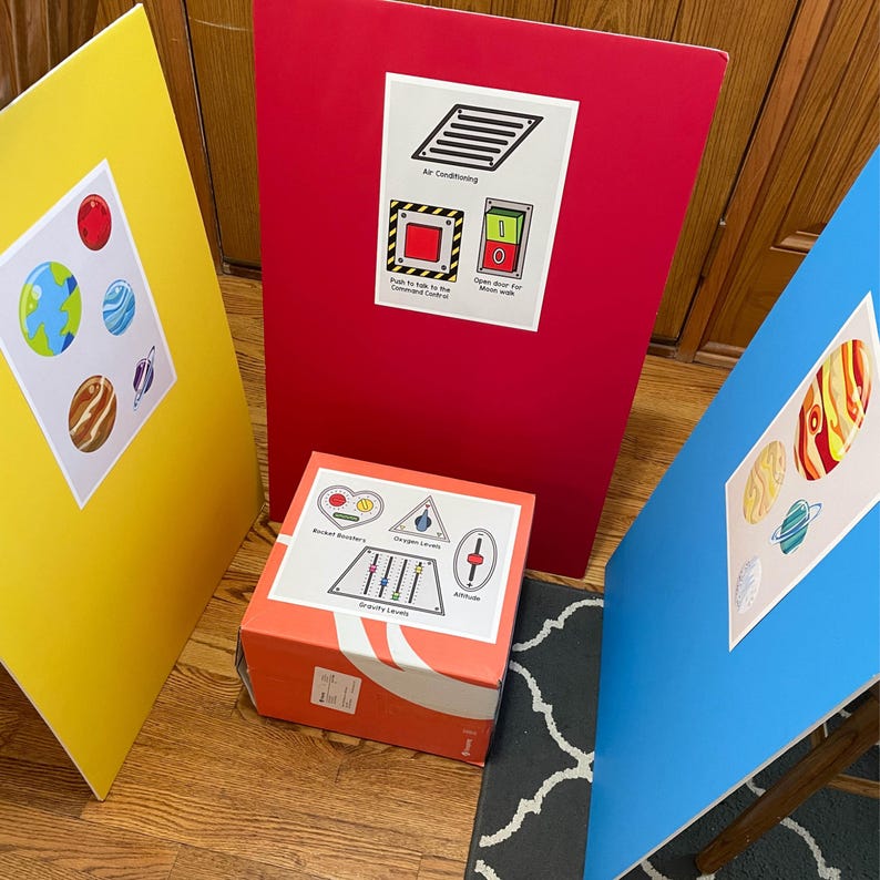 Space Station Pretend Play Printables: Astronaut Learning Activities ...