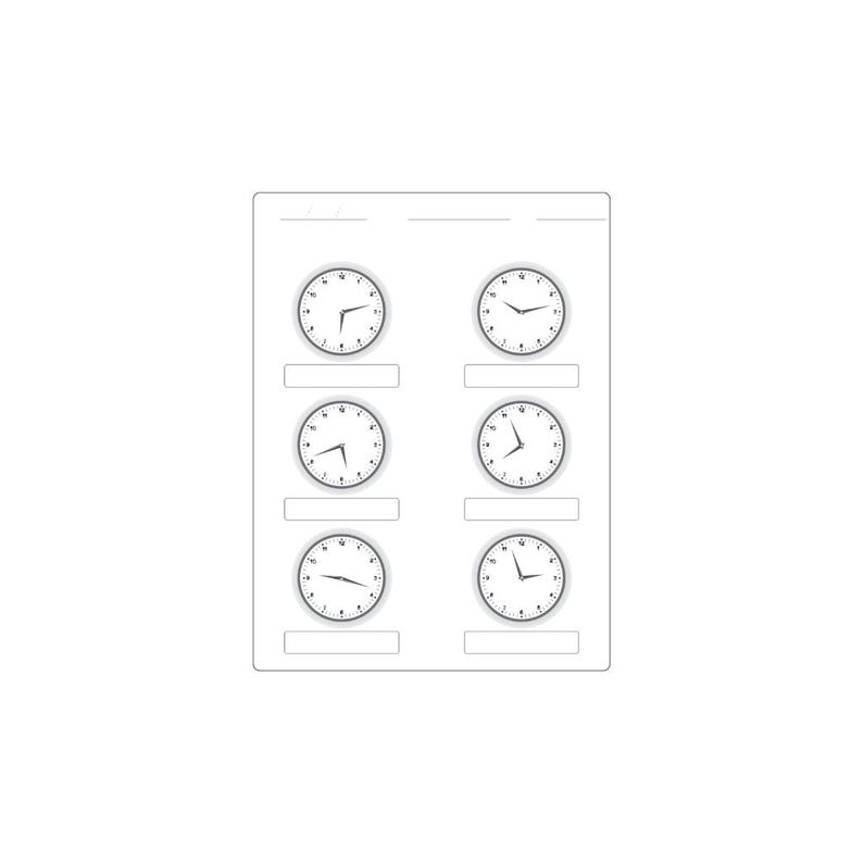 Telling Time Worksheets | Analog Clock Practice for Kids | Time ...