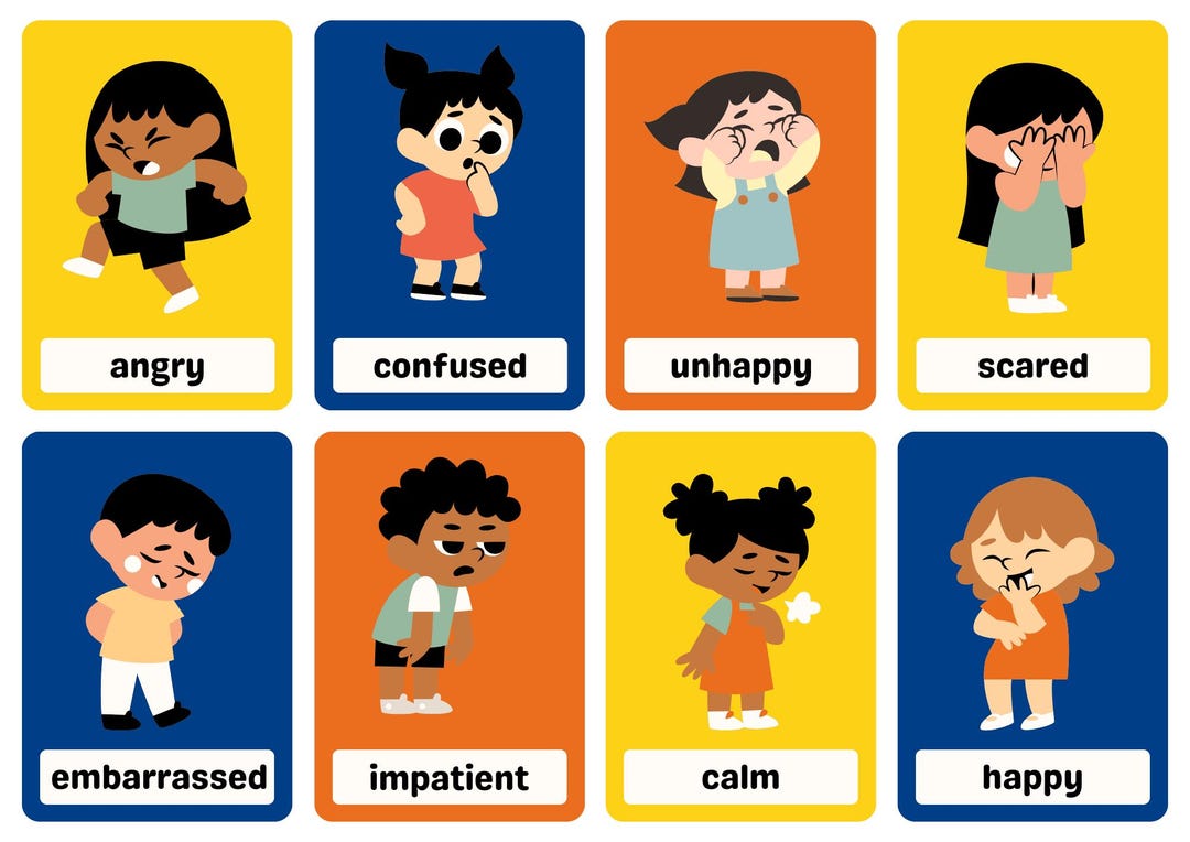 Cub Scout Emotions Cards – Printable Game for the Lion Pick My Path ...