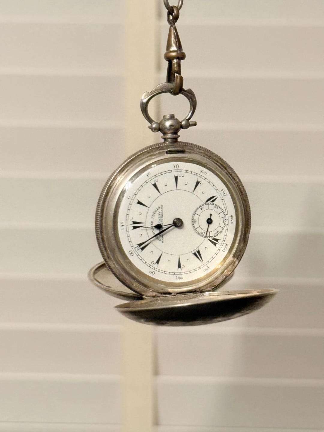 COURVOISIER Freres-ottoman Pocket Watch-swiss Made - Etsy