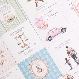 Vintage Wedding Car Congratulations Card for Newlyweds, Just Married ...