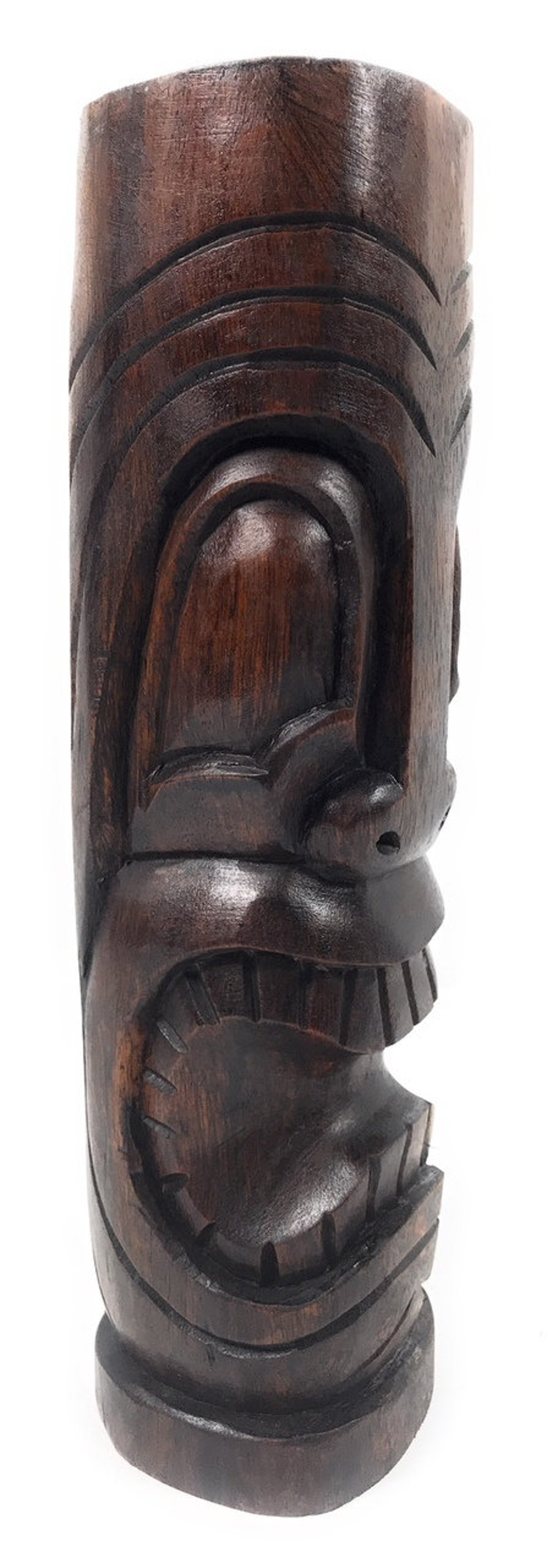 Big Island Tiki Totem 12 Stained Money Tiki - Etsy
