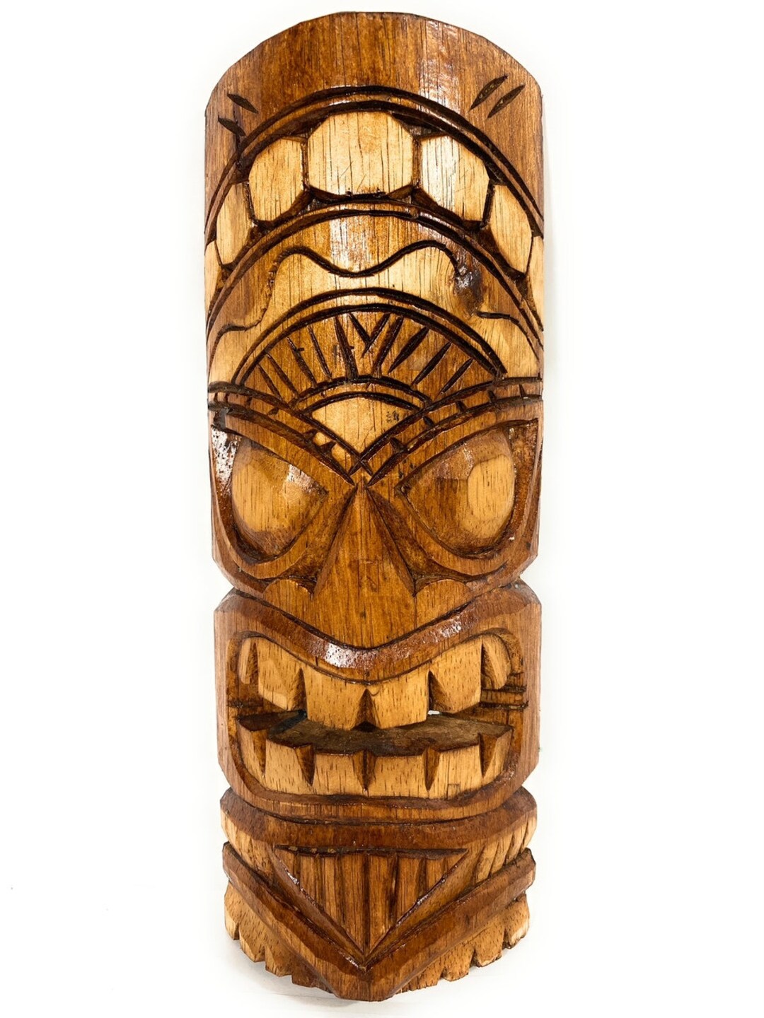 Ocean Tiki Mask 12" - Abundance Tiki Hand Carved | #bag1505330 - Etsy
