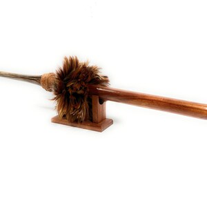 Exquisite Koa Spear With Blue Marlin Bill 46 in - 2 Inch Shaft Triple ...