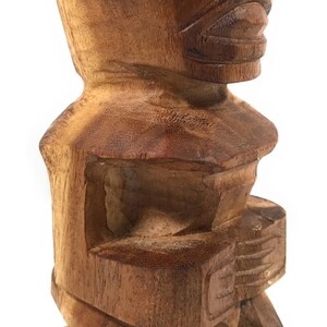 Fisherman's Good Luck Tiki Staue 12" Natural | #yda1102530 - Etsy