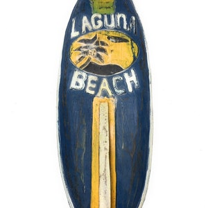 Laguna Beach Surf Sign 20" W/ Fin - Surfing Decor Accents | #bds1208450 ...