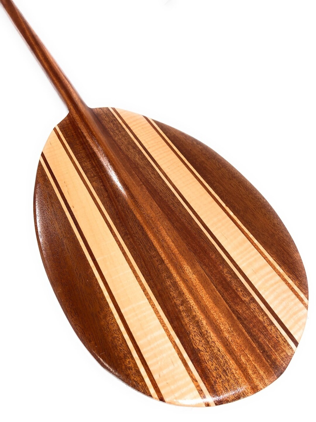 Decorative Canoe Koa & Maple Inlay Paddle 60 in - Hawaii Built | # ...