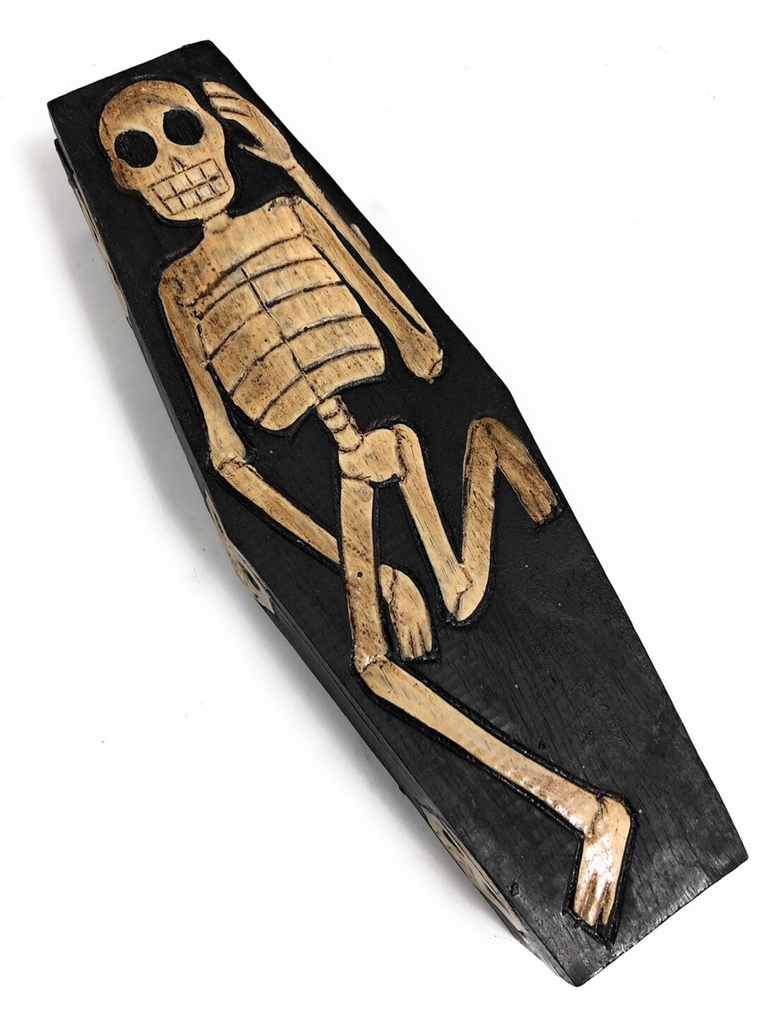 Skeleton Treasure Chest Box 12" - Skull Decor | #kng21039 - Etsy