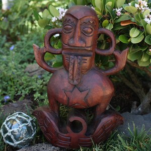 Marquesian Island Tiki 12" - Museum Replica Poynesian Art | #lbj30025 ...