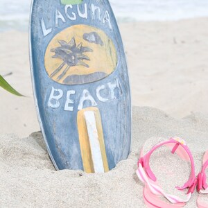 Laguna Beach Surf Sign 14" W/ Fin - Surfing Decor Accents | #bds1208435 ...