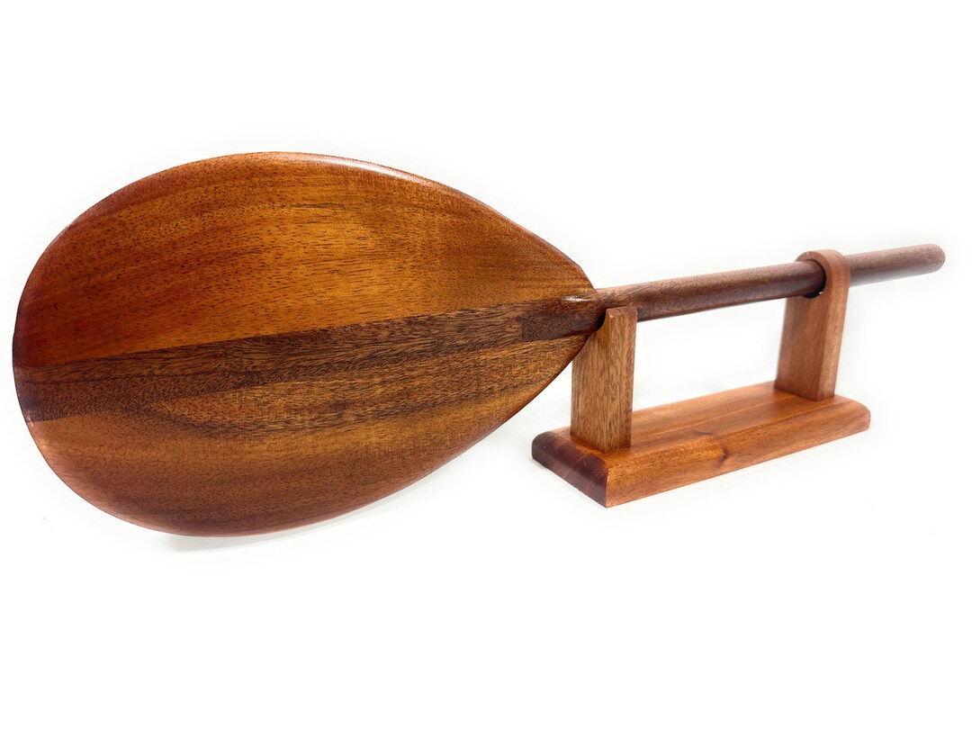 Golden Tone Koa Paddle 24 Inch W/ Stand | #koa888st24c - Etsy