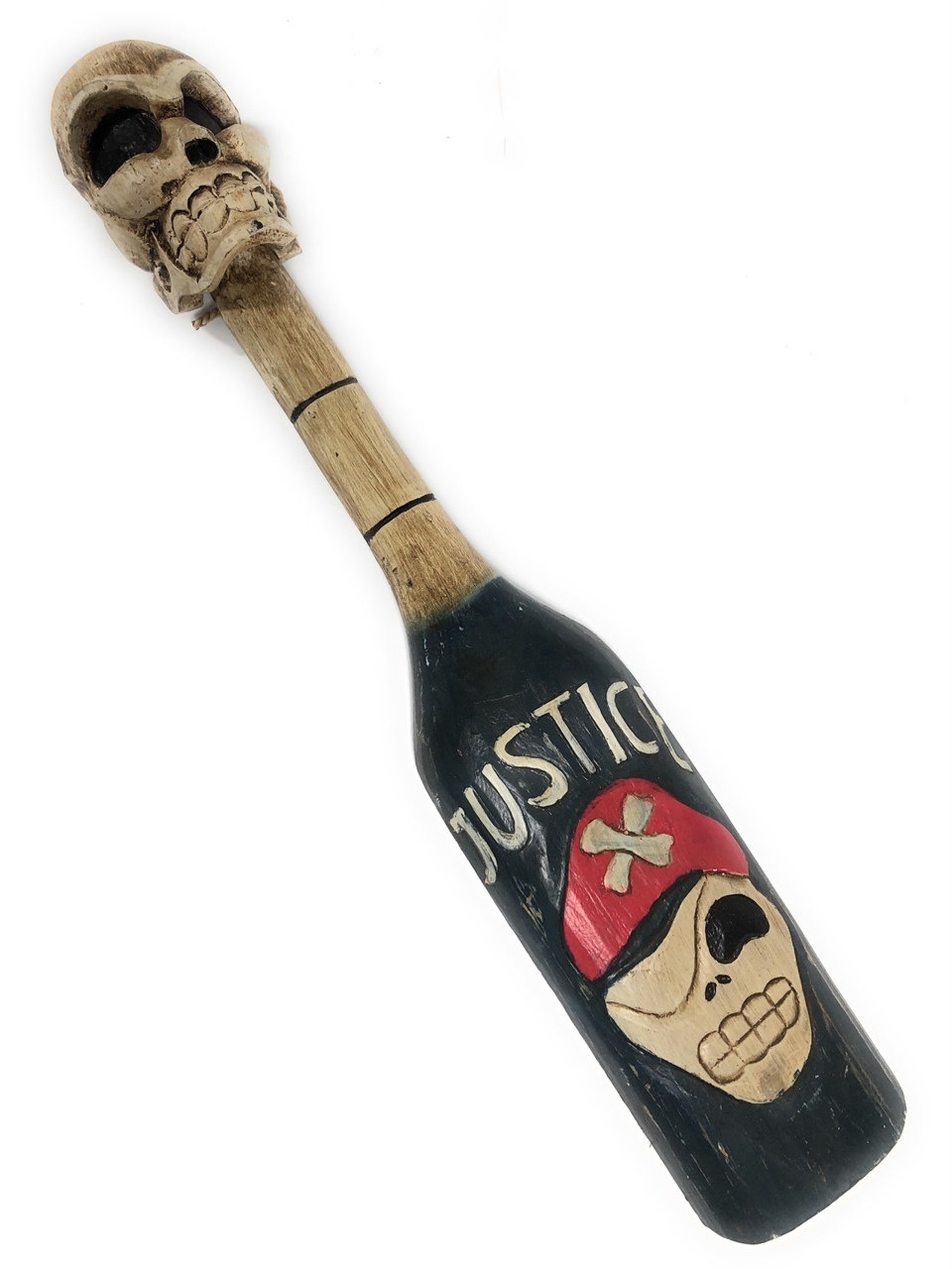 Skull Oar 24" - Justice W/ Pirate Ahoy Mate! Wall Hanging | #dpt531560 ...