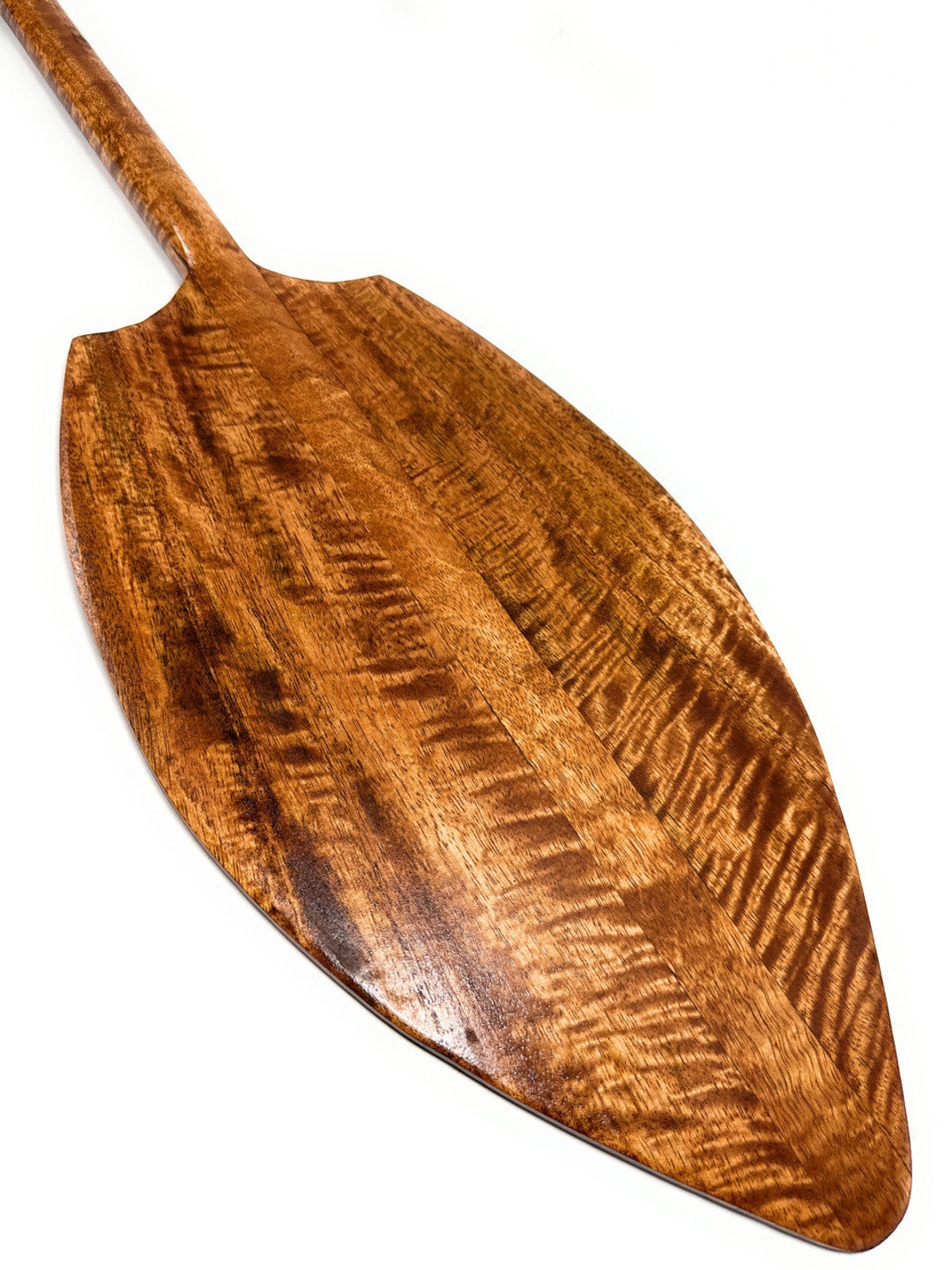 Premium Blonde Alii Curly Koa Paddle 60" Alii Design - Made in Hawaii ...