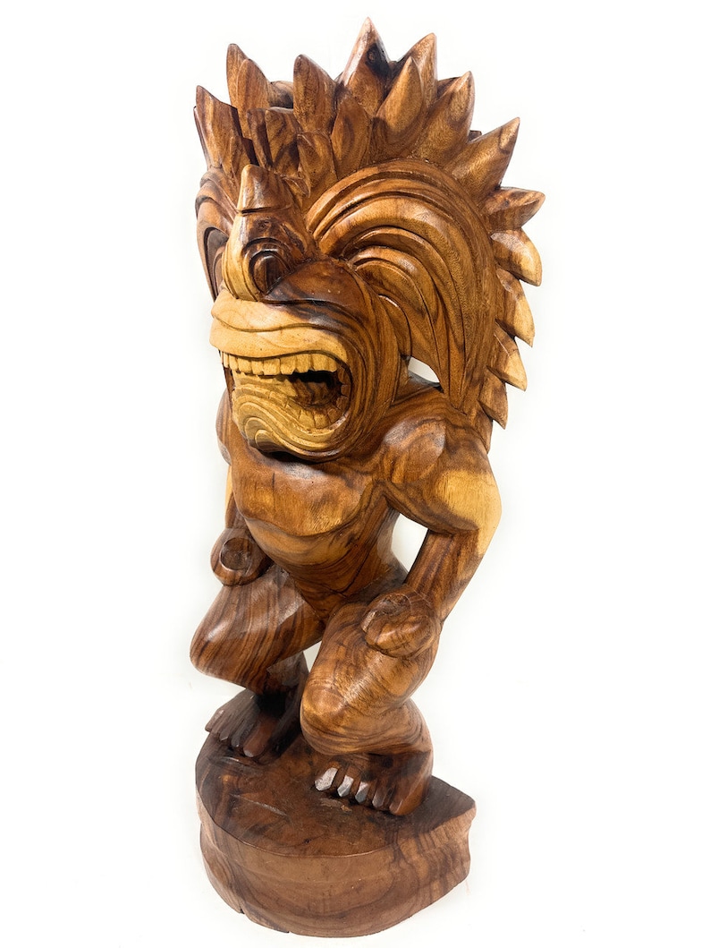 Premium Traditional Ku Tiki 32 Inch - Hawaii Museum Replica | # ...