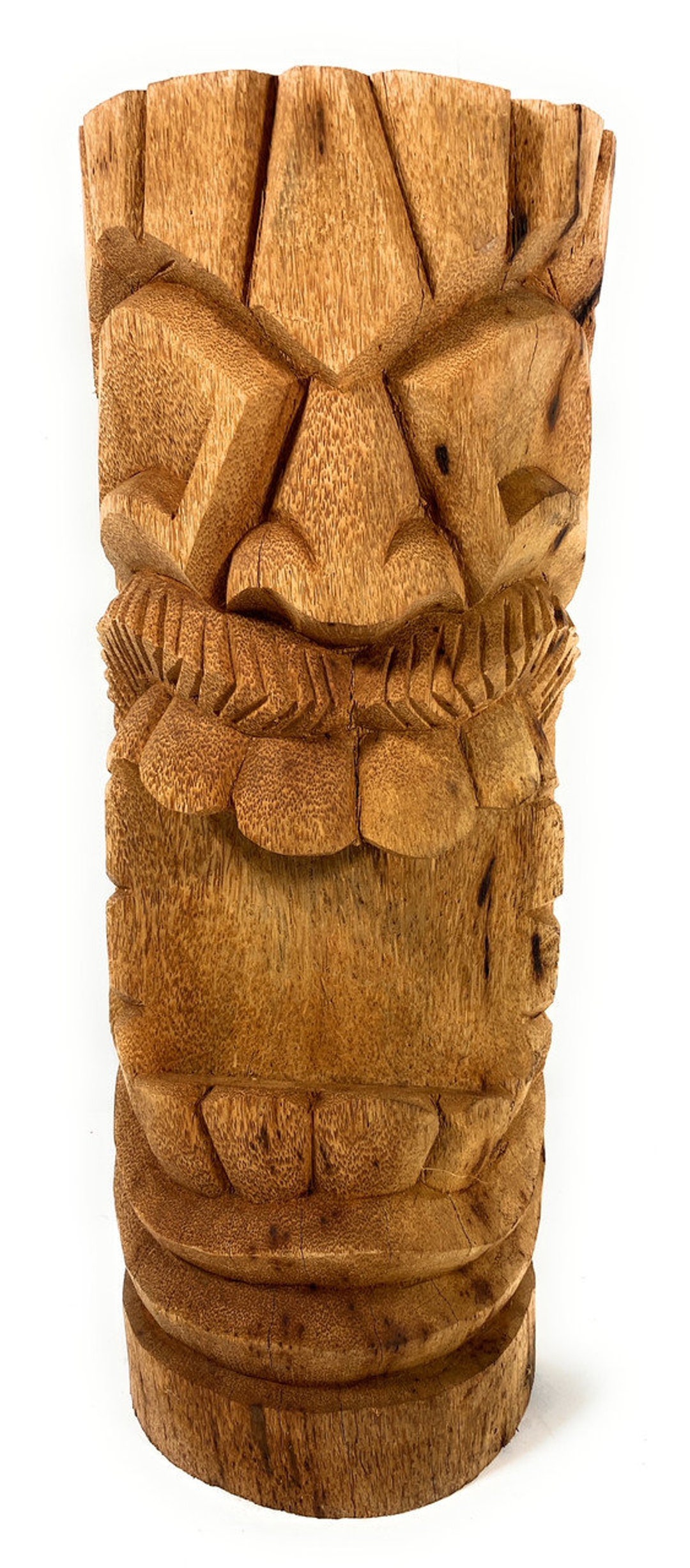 Pohaku Tiki Statue 20" Deep Carving - Outdoor Pool Decor | #lbj304750n ...