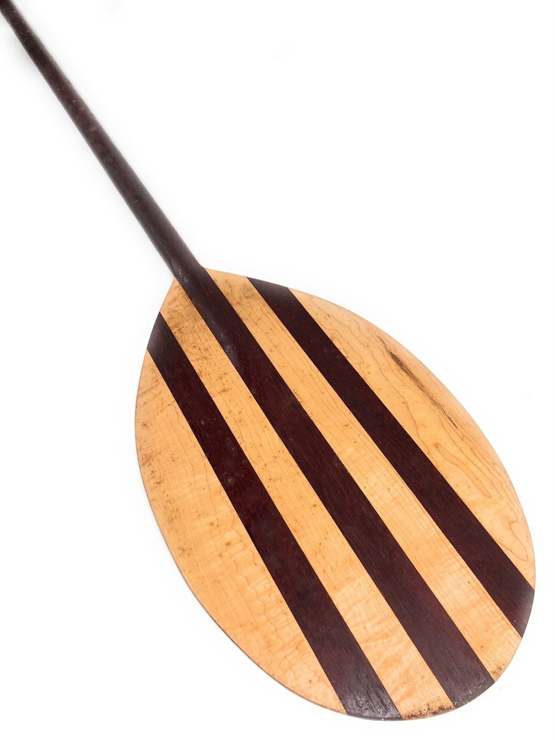 Decorative Oar Purple Heart & Bird Eye Maple 60 Steersman Design koa977 ...