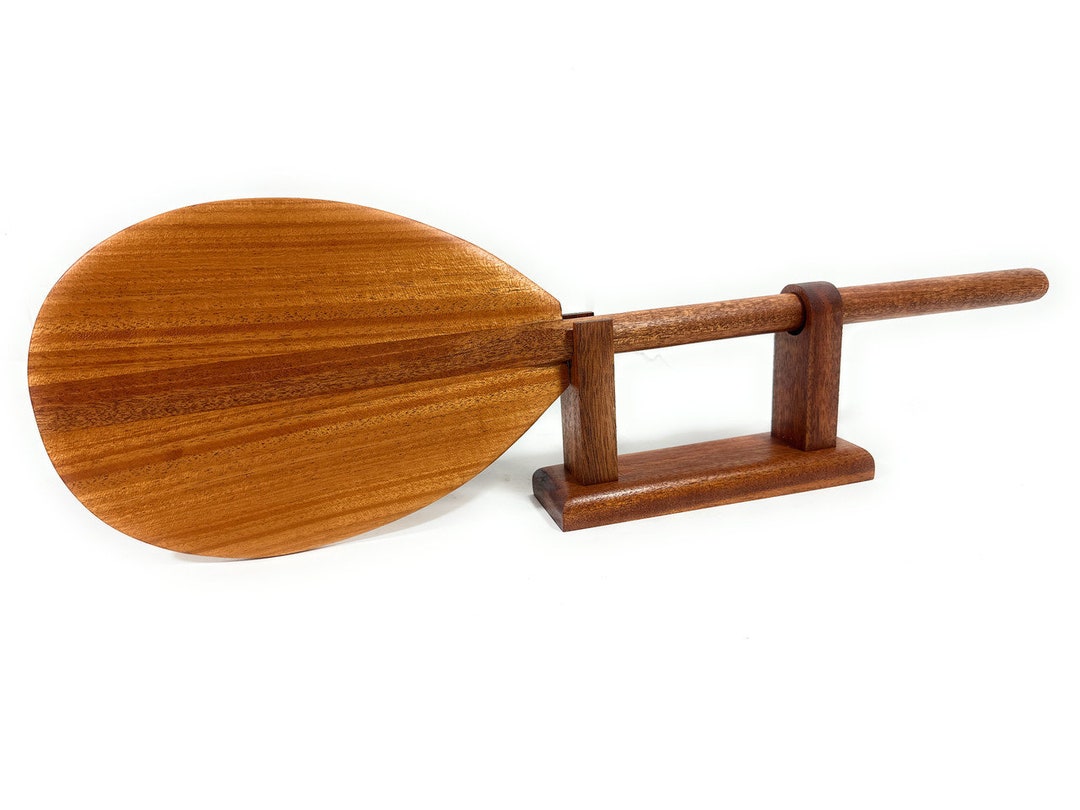 Blonde Koa Paddle 24 Inch W/ Stand - Desktop Home Office Decor | # ...