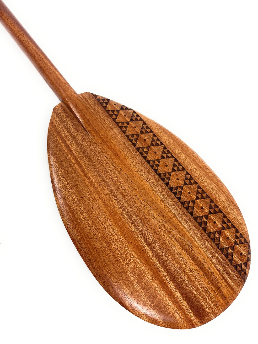 Koa Paddle 36 Inch Steersman With Etched Tribal #5 | #KOAM036TR05 - Etsy