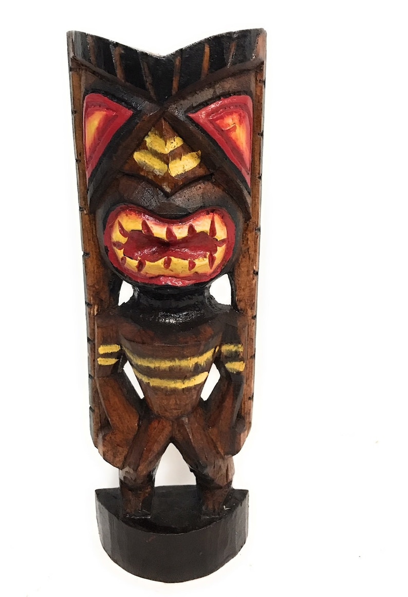 Happiness Tiki God 12" - Hand Carved - Hawaii Treasure | #bag15027d30 ...