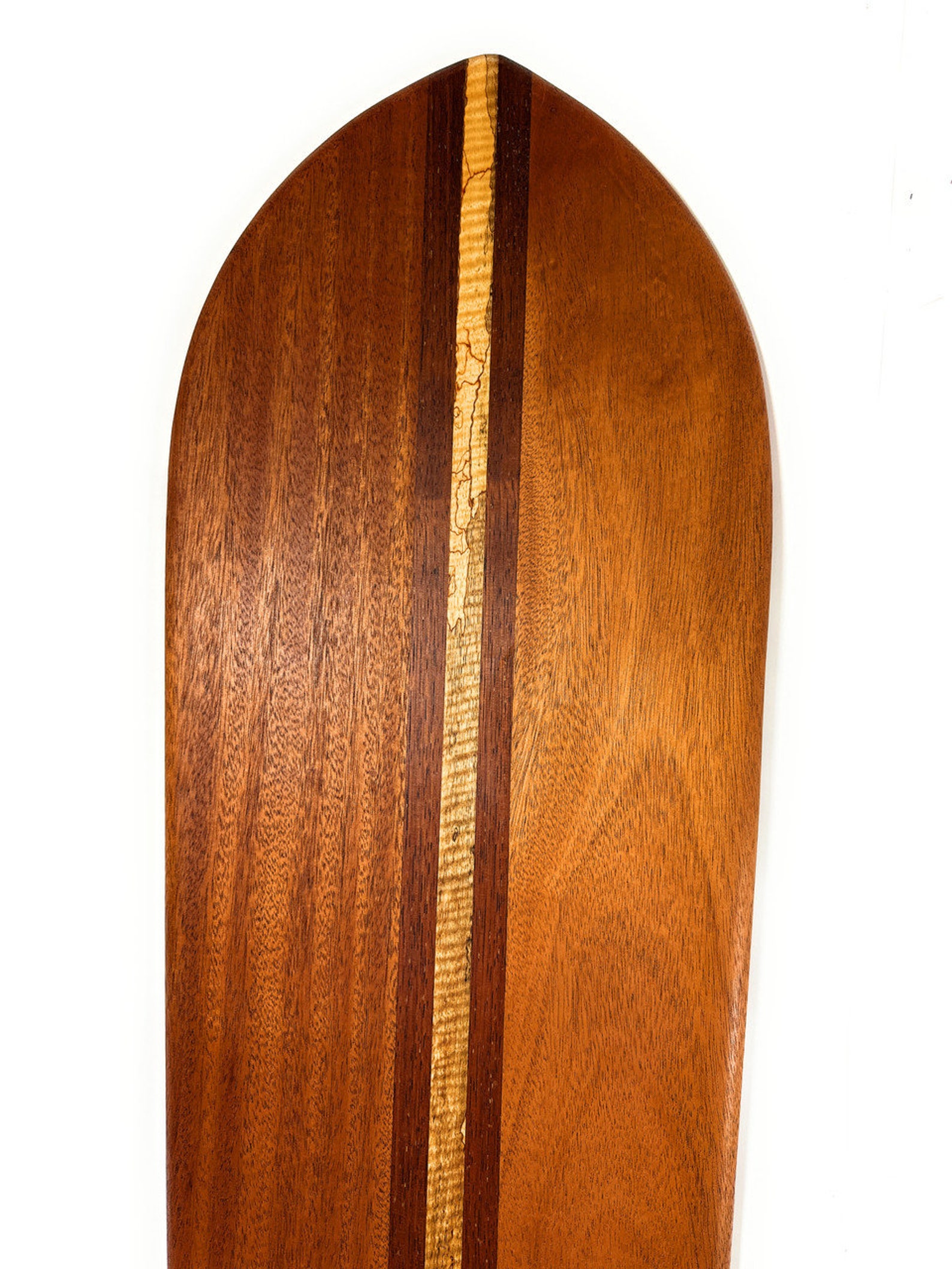 Alaia Koa Surfboard 60 Inch X 12 Inch With Inlays Hawaiian Vintage ...