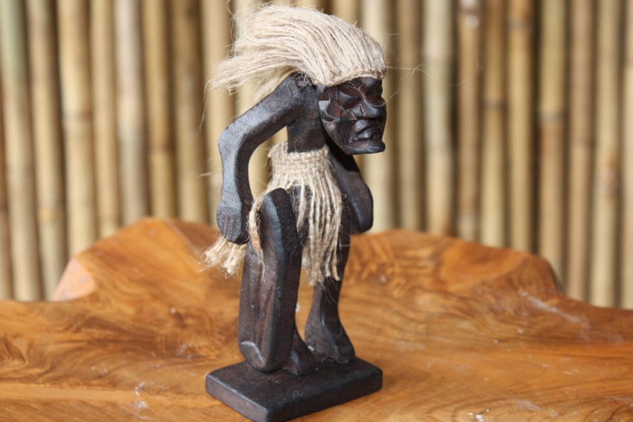 Surfer Beach Stand Crazy Primitive Tiki Dude 7" - Tribal Art | # ...
