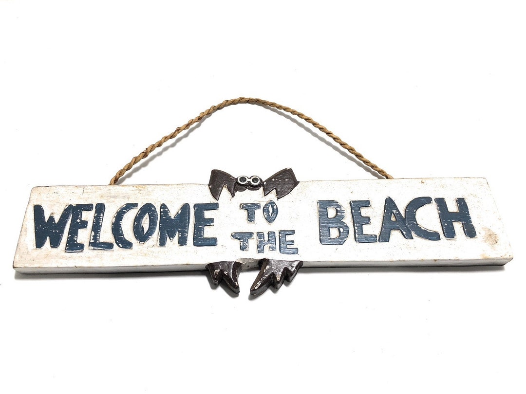 Welcome to the Beach Sign 14" - Beach Decor | #ort1706535 - Etsy
