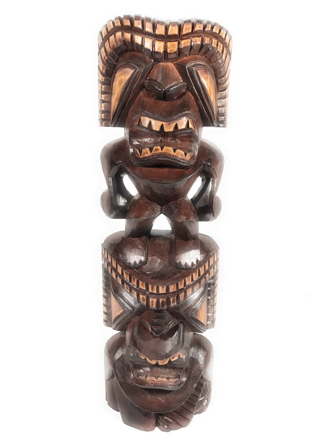 Tiki Ku and Kane Statue 24 Inch - Strength and Learning | #skn1600860 ...
