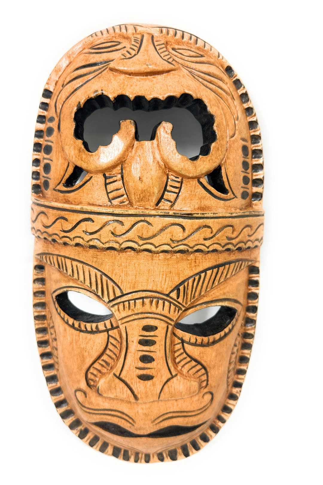 Fijian Mask 12 in Love and Prosperity | #mdrx003 - Etsy
