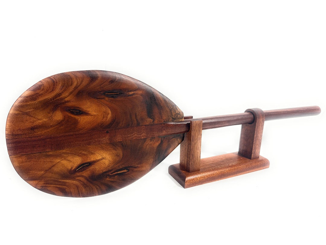 Unique Koa Paddle 24 Inch W/ Stand - Desktop Home Office Decor | # ...
