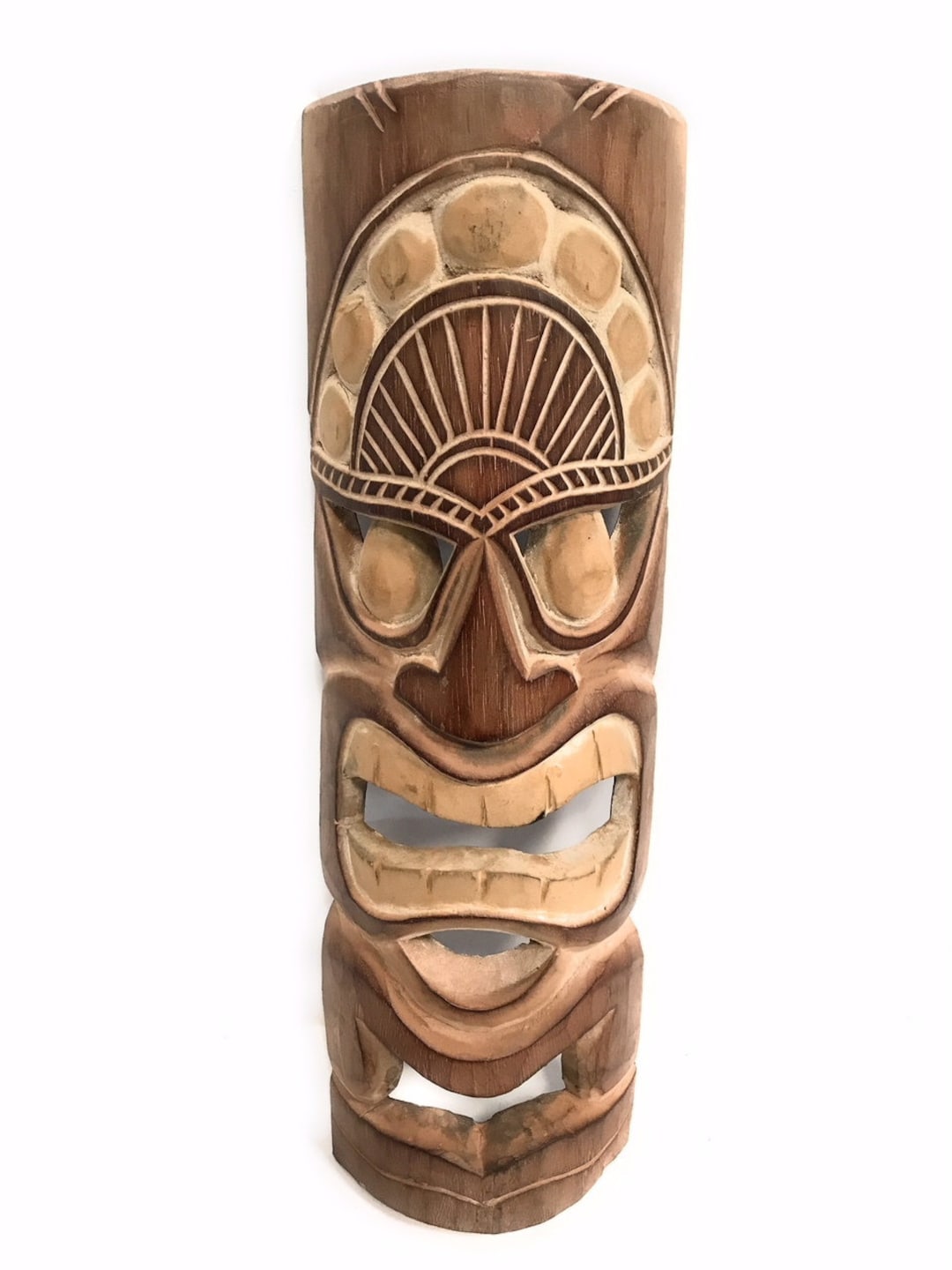 Long Life Tiki Mask 20" - Abundance Tiki Idol | #dpt513350 - Etsy