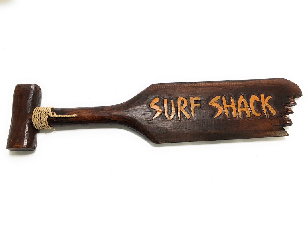 Surf Shack Hanging Paddle - 20 in - Surf Decor | #ksa903360 - Etsy