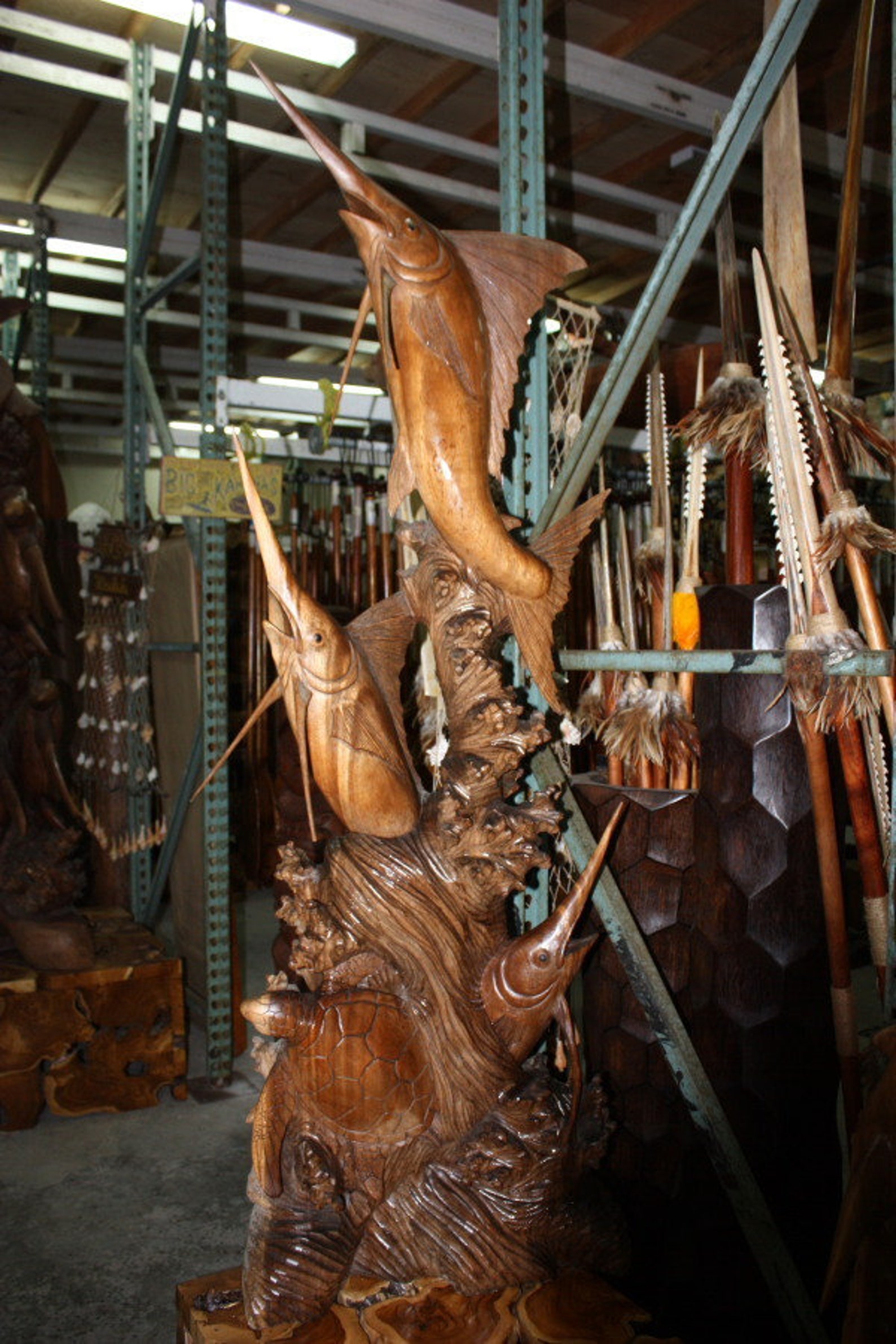 Exquisite Marlin Galore W/ Turtles 70" - Hawaiian Treasure | #dal05 - Etsy