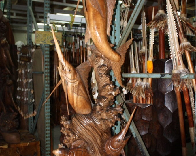 Exquisite Marlin Galore W/ Turtles 70" - Hawaiian Treasure | #dal05 - Etsy