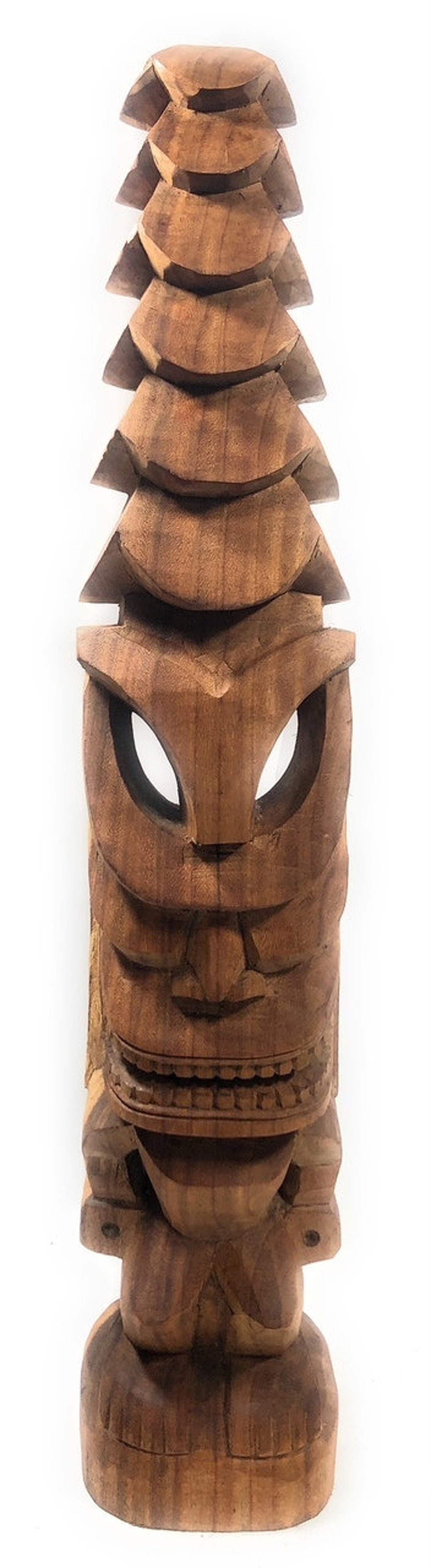 Tiki God Temple Image 32 in - Hawaii Museum Replica | #yda1102880 - Etsy