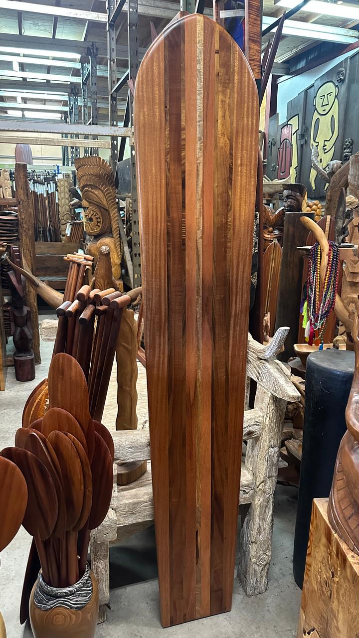Custom Alaia Koa Surfboard 84 in X 16 in Koa Rainbow Eucalyptus ...