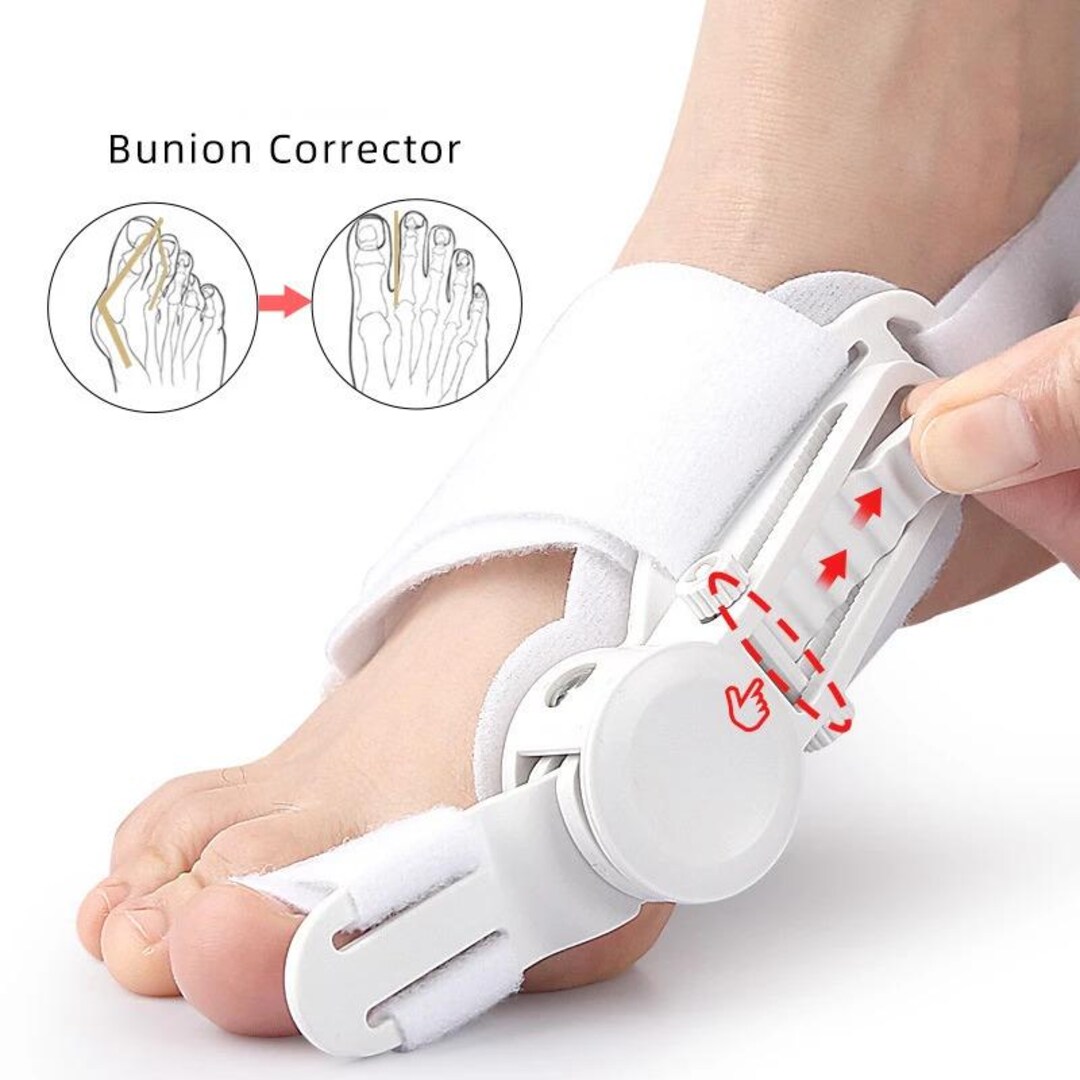 Hallux Valgus Corrector – Toe Separator & Bunion Aligner for Effective ...