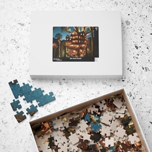 Beautiful Treehouse Puzzle | 1000 Piece Unique Jigsaw for Kids & Adults ...