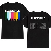Turnstile Unisex T-shirt - Rock Music Band Merch - Glow on Album Tee ...